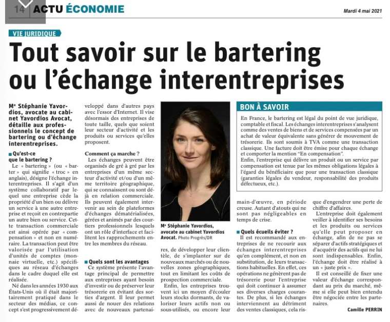 Tout savoir sur le bartering ou l’échange interentreprises - Stephanie ...
